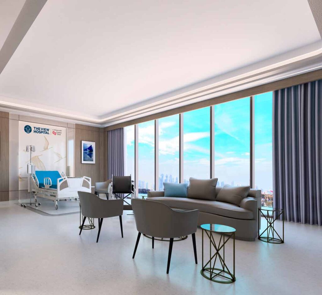 مستشفى “ذا فيو” قطر The View Hospital - The Arab Hospital Magazine ...